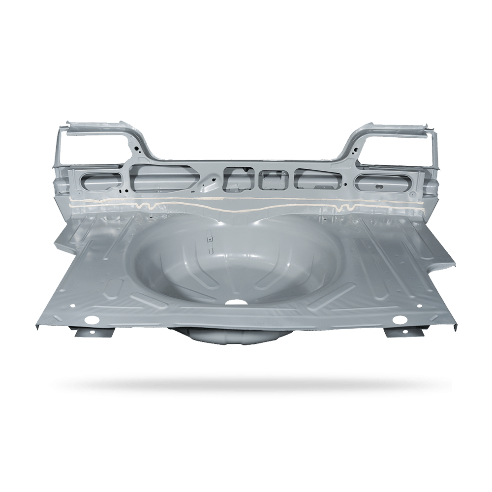 Trunk Floor Assembly with Rear Light Housing for Peugeot 405 - Hamgam ...